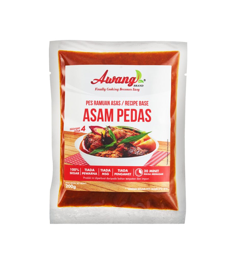 Asam Pedas Recipe Base Paste - Awang Brand